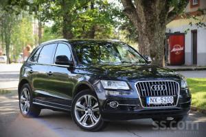 Melns Audi Q5 2015 Ogre, ar dzinēja tilpumu 3.00 L un nobraukumu 247 tūkst. km par 12995 €, foto  vietnē AUTOMOTO.COM.LV