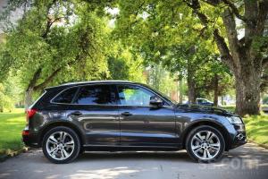 Black Audi Q5 2015 in Ogre, with an engine capacity of 3.00 L and mileage of 247 thousand km for 12995 €, photo 4 on AUTOMOTO.COM.LV