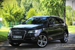 Black Audi Q5 2015 in Ogre, with an engine capacity of 3.00 L and mileage of 247 thousand km for 12995 €, photo 5 on AUTOMOTO.COM.LV