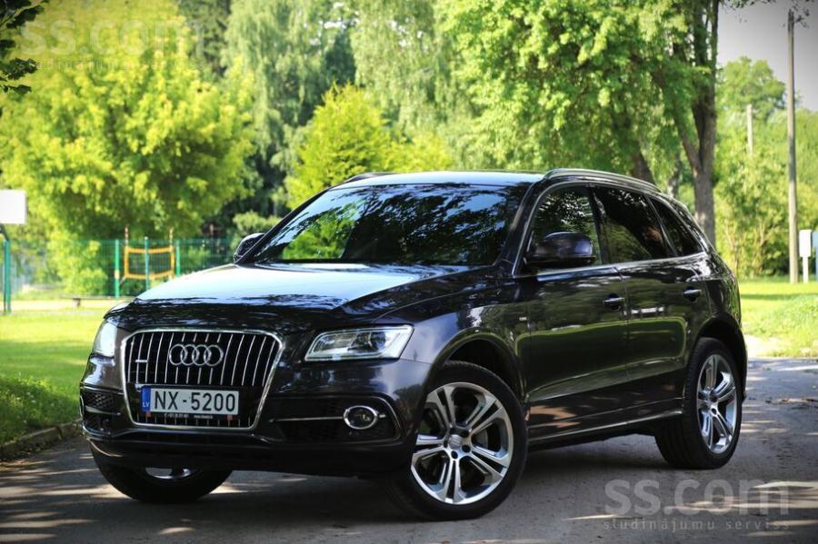 Black Audi Q5 2015 in Ogre, with an engine capacity of 3.00 L and mileage of 247 thousand km for 12995 €, photo 5 on AUTOMOTO.COM.LV