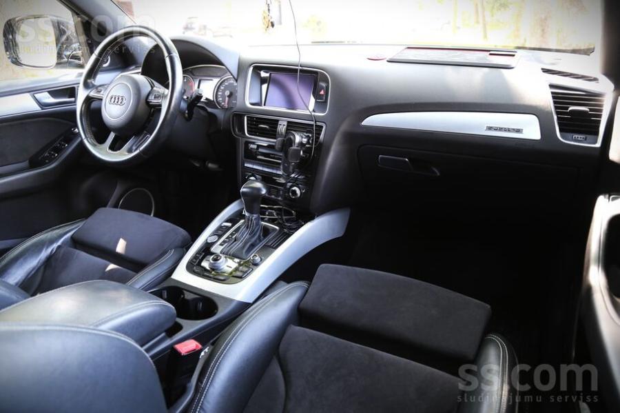 Black Audi Q5 2015 in Ogre, with an engine capacity of 3.00 L and mileage of 247 thousand km for 12995 €, photo 13 on AUTOMOTO.COM.LV