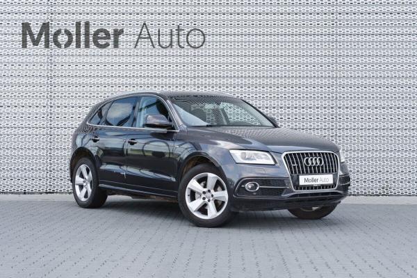 Black Audi Q5 2015 in Marupe, with an engine capacity of 2.00 L and mileage of 240 thousand km for 11950 €, photo 2 on AUTOMOTO.COM.LV