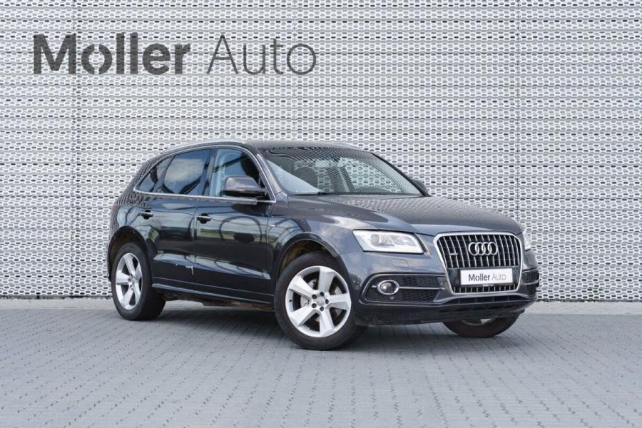 Black Audi Q5 2015 in Marupe, with an engine capacity of 2.00 L and mileage of 240 thousand km for 11950 €, photo 3 on AUTOMOTO.COM.LV