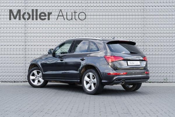 Black Audi Q5 2015 in Marupe, with an engine capacity of 2.00 L and mileage of 240 thousand km for 11950 €, photo 3 on AUTOMOTO.COM.LV