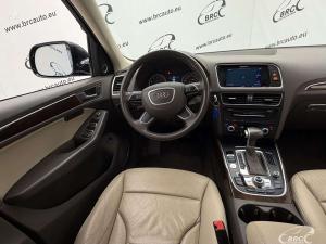Black Audi Q5 2015 in Vilnius, with an engine capacity of 1.98 L and mileage of 127 thousand km for 12900 €, photo 16 on AUTOMOTO.COM.LV