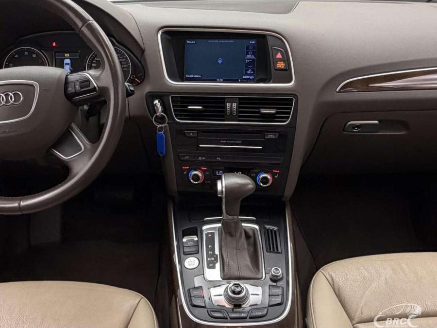 Black Audi Q5 2015 in Vilnius, with an engine capacity of 1.98 L and mileage of 127 thousand km for 12900 €, photo 17 on AUTOMOTO.COM.LV