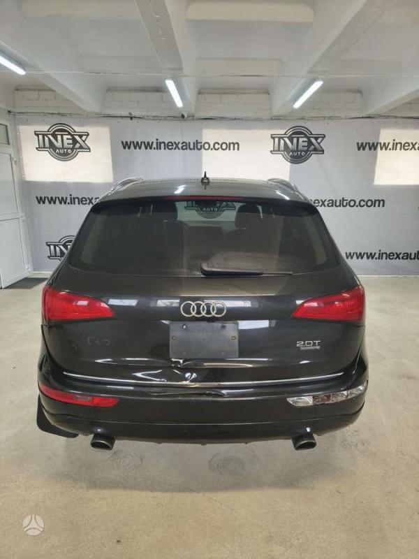 Black Audi Q5 2015 in Panevezys, with an engine capacity of 1.98 L and mileage of 387 thousand km for 6100 €, photo 7 on AUTOMOTO.COM.LV