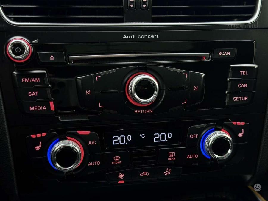 Черный Ауди Ку 5 2015 в Вильнюс, объемом двигателя 1.98 л и пробегом 192 тыс. км за 11999 €, фото 25 на AUTOMOTO.COM.LV