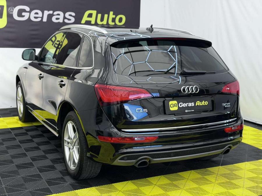 Melns Audi Q5 2015 Viļņa, ar dzinēja tilpumu 3.00 L un nobraukumu 232 tūkst. km par 11800 €, foto 5 vietnē AUTOMOTO.COM.LV