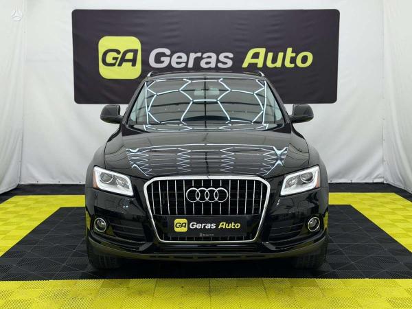 Black Audi Q5 2015 in Vilnius, with an engine capacity of 1.98 L and mileage of 192 thousand km for 11999 €, photo 7 on AUTOMOTO.COM.LV