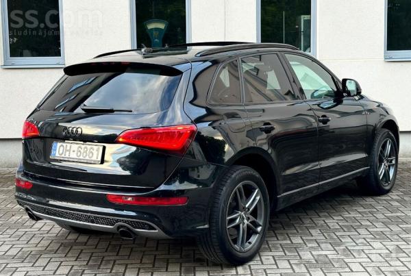 Black Audi Q5 2015 in Jelgava, with an engine capacity of 2.00 L and mileage of 173 thousand km for 13000 €, photo 2 on AUTOMOTO.COM.LV