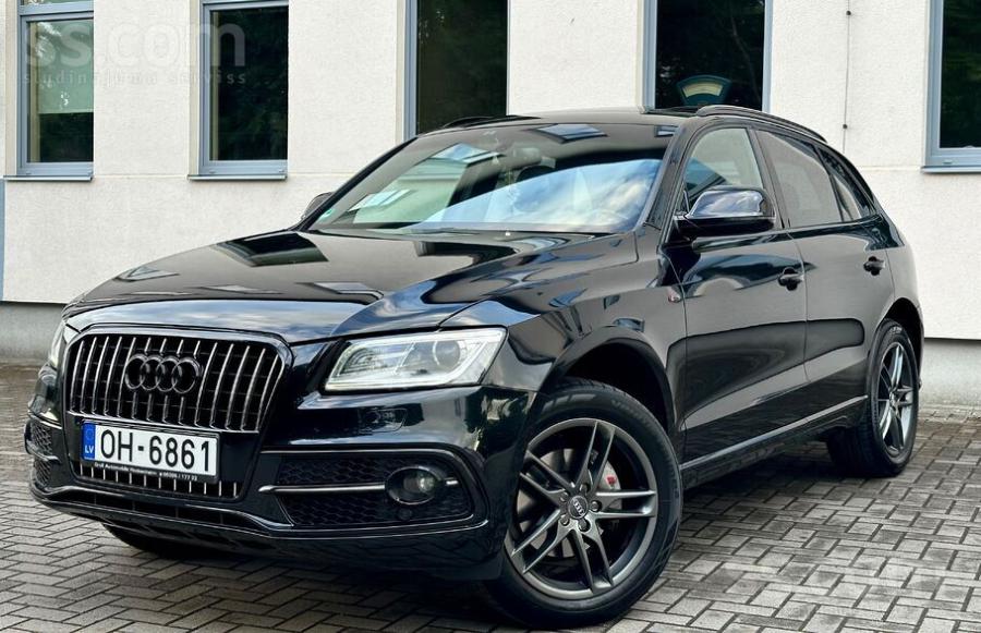 Black Audi Q5 2015 in Jelgava, with an engine capacity of 2.00 L and mileage of 173 thousand km for 13000 €, photo 5 on AUTOMOTO.COM.LV