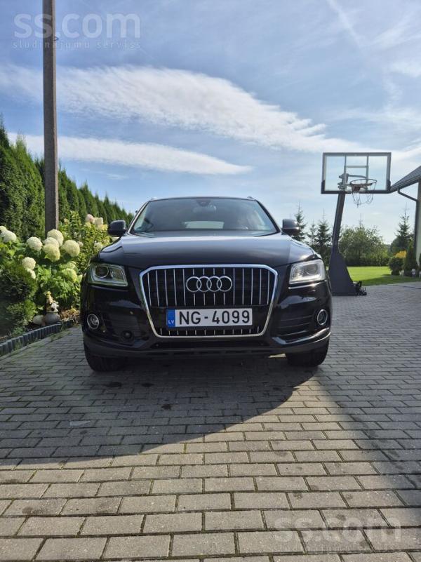 Black Audi Q5 2015 in Cesis, with an engine capacity of 2.00 L and mileage of 394 thousand km for 12500 €, photo 3 on AUTOMOTO.COM.LV
