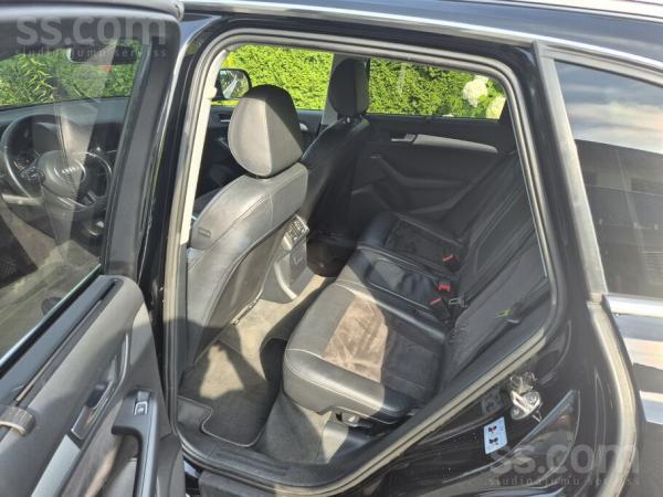 Black Audi Q5 2015 in Cesis, with an engine capacity of 2.00 L and mileage of 394 thousand km for 12500 €, photo 5 on AUTOMOTO.COM.LV
