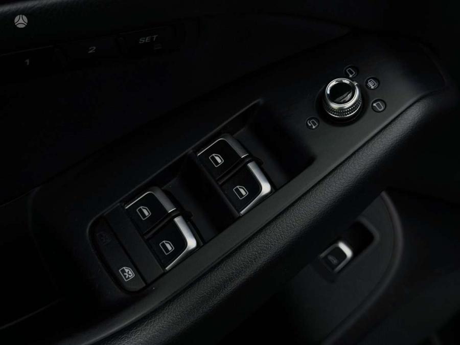 Black Audi Q5 2015 in Vilnius, with an engine capacity of 3.00 L and mileage of 232 thousand km for 11800 €, photo 21 on AUTOMOTO.COM.LV