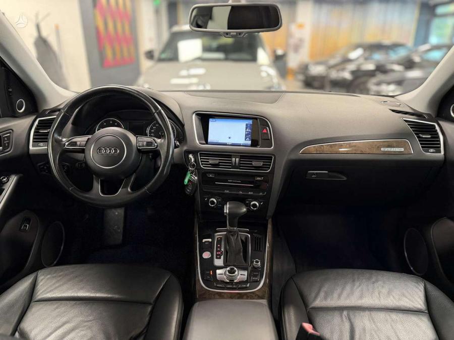 Black Audi Q5 2015 in Klaipeda, with an engine capacity of 3.00 L and mileage of 147 thousand km for 14500 €, photo 13 on AUTOMOTO.COM.LV