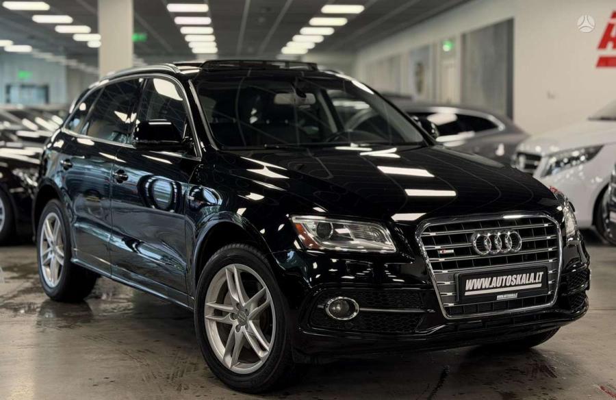 Black Audi Q5 2015 in Klaipeda, with an engine capacity of 3.00 L and mileage of 147 thousand km for 14500 €, photo 14 on AUTOMOTO.COM.LV