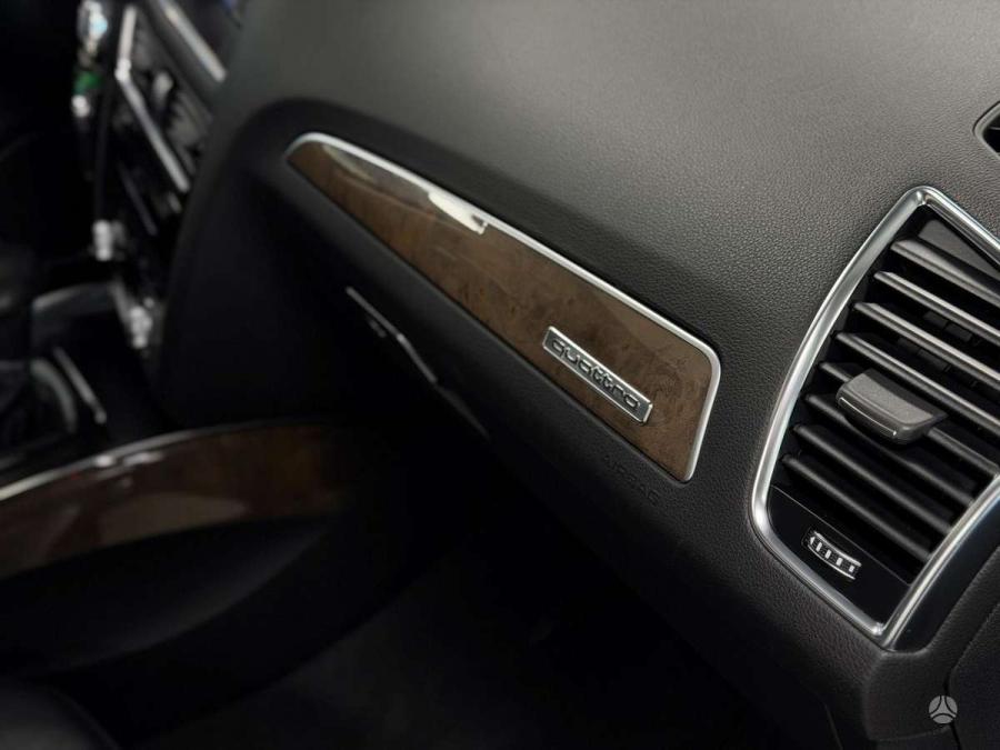 Black Audi Q5 2015 in Klaipeda, with an engine capacity of 3.00 L and mileage of 147 thousand km for 14500 €, photo 25 on AUTOMOTO.COM.LV