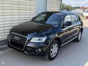 Black Audi Q5 2015 in Utena, with an engine capacity of 1.97 L and mileage of 182 thousand km for 12990 €, photo 3 on AUTOMOTO.COM.LV