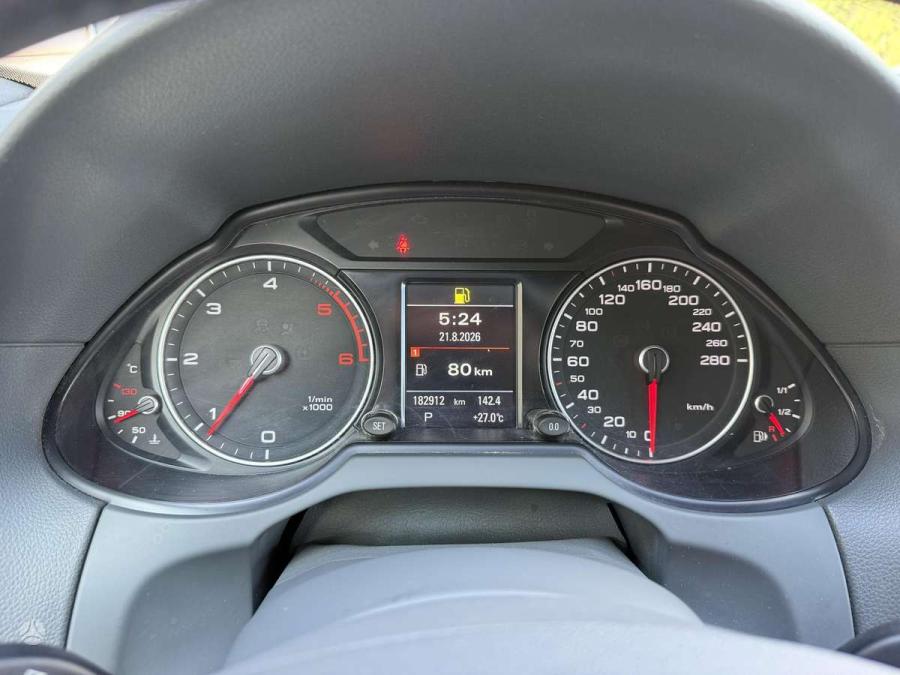 Black Audi Q5 2015 in Utena, with an engine capacity of 1.97 L and mileage of 182 thousand km for 12990 €, photo 21 on AUTOMOTO.COM.LV