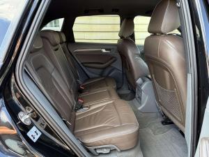 Black Audi Q5 2015 in Utena, with an engine capacity of 1.97 L and mileage of 182 thousand km for 12990 €, photo 25 on AUTOMOTO.COM.LV