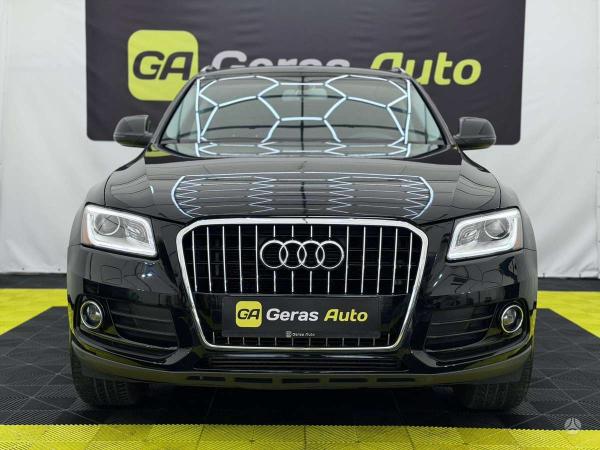 Black Audi Q5 2015 in Vilnius, with an engine capacity of 1.98 L and mileage of 192 thousand km for 11990 €, photo 3 on AUTOMOTO.COM.LV
