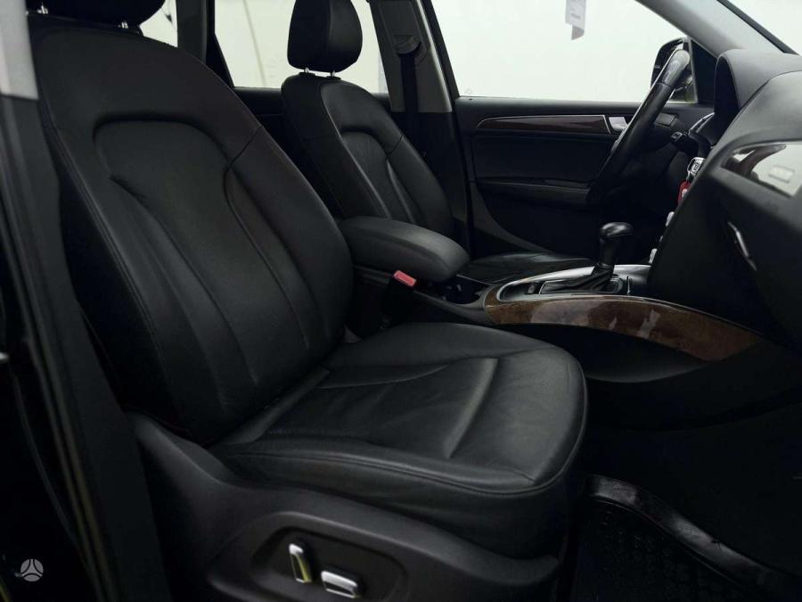 Black Audi Q5 2015 in Vilnius, with an engine capacity of 1.98 L and mileage of 192 thousand km for 11990 €, photo 16 on AUTOMOTO.COM.LV