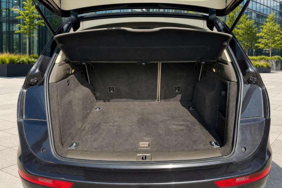 Melns Audi Q5 2015 Viļņa, ar dzinēja tilpumu 2.00 L un nobraukumu 260 tūkst. km par 12750 €, foto 13 vietnē AUTOMOTO.COM.LV