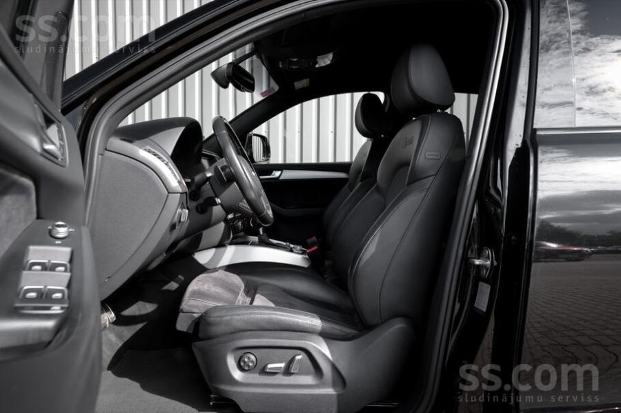 Black Audi Q5 2015 in Talsi, with an engine capacity of 3.00 L and mileage of 250 thousand km for 16450 €, photo 10 on AUTOMOTO.COM.LV