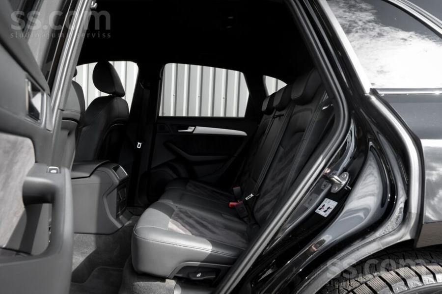 Black Audi Q5 2015 in Talsi, with an engine capacity of 3.00 L and mileage of 250 thousand km for 16450 €, photo 11 on AUTOMOTO.COM.LV