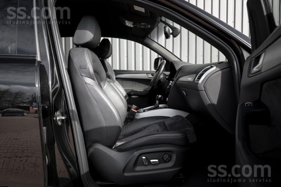 Black Audi Q5 2015 in Talsi, with an engine capacity of 3.00 L and mileage of 250 thousand km for 16450 €, photo 13 on AUTOMOTO.COM.LV