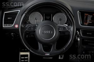 Black Audi Q5 2015 in Talsi, with an engine capacity of 3.00 L and mileage of 250 thousand km for 16450 €, photo 20 on AUTOMOTO.COM.LV