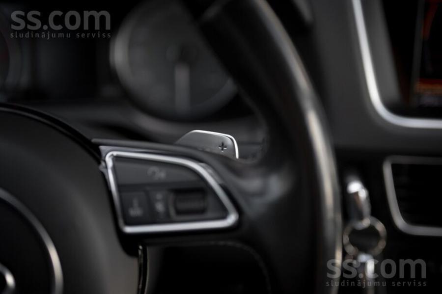 Black Audi Q5 2015 in Talsi, with an engine capacity of 3.00 L and mileage of 250 thousand km for 16450 €, photo 22 on AUTOMOTO.COM.LV