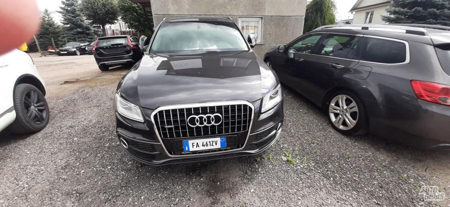 Melns Audi Q5 2015 Utena, ar dzinēja tilpumu 3.00 L un nobraukumu 300 tūkst. km par 12500 €, foto 1 vietnē AUTOMOTO.COM.LV