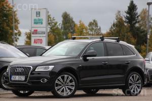 Black Audi Q5 2015 in Tukums, with an engine capacity of 3.00 L and mileage of 282 thousand km for 12800 €, photo 1 on AUTOMOTO.COM.LV