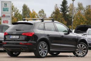 Black Audi Q5 2015 in Tukums, with an engine capacity of 3.00 L and mileage of 282 thousand km for 12800 €, photo 3 on AUTOMOTO.COM.LV