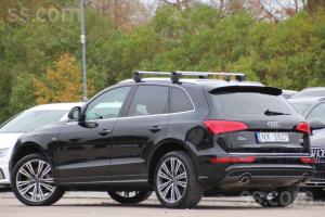 Black Audi Q5 2015 in Tukums, with an engine capacity of 3.00 L and mileage of 282 thousand km for 12800 €, photo 5 on AUTOMOTO.COM.LV