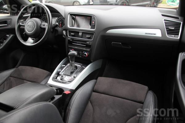 Ауди Ку 5 2015 в Тукумс на AUTOMOTO.COM.LV Черный Ауди Ку 5 2015 в Тукумс, объемом двигателя 3.00 л и пробегом 282 тыс. км за 12800 €, фото 6 на AUTOMOTO.COM.LV