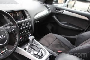 Black Audi Q5 2015 in Tukums, with an engine capacity of 3.00 L and mileage of 282 thousand km for 12800 €, photo 8 on AUTOMOTO.COM.LV