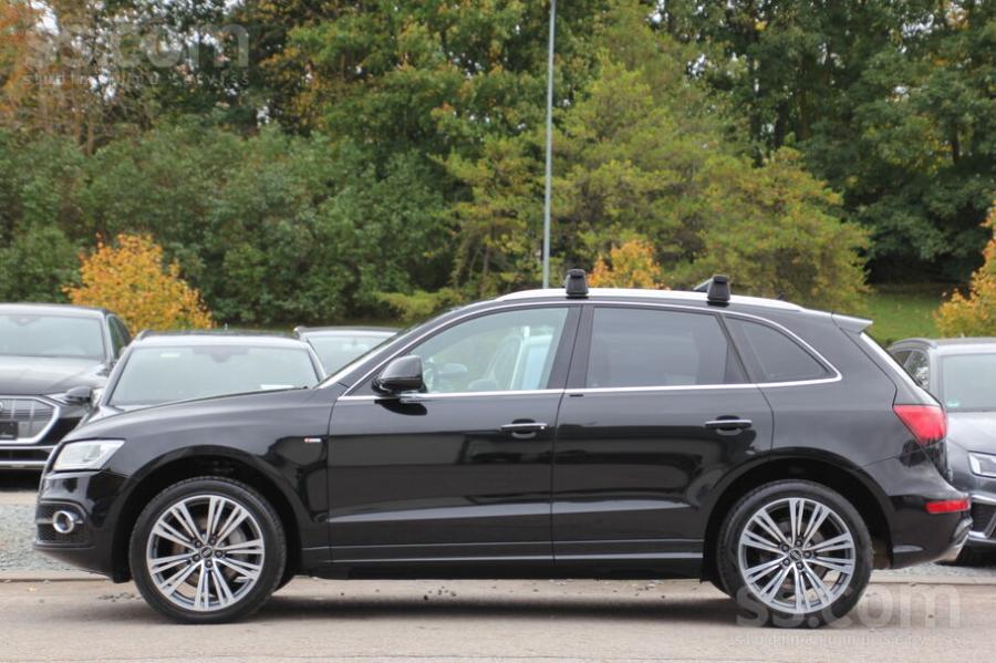 Black Audi Q5 2015 in Tukums, with an engine capacity of 3.00 L and mileage of 282 thousand km for 12800 €, photo 11 on AUTOMOTO.COM.LV