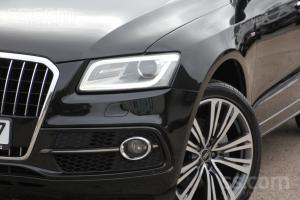 Black Audi Q5 2015 in Tukums, with an engine capacity of 3.00 L and mileage of 282 thousand km for 12800 €, photo 13 on AUTOMOTO.COM.LV