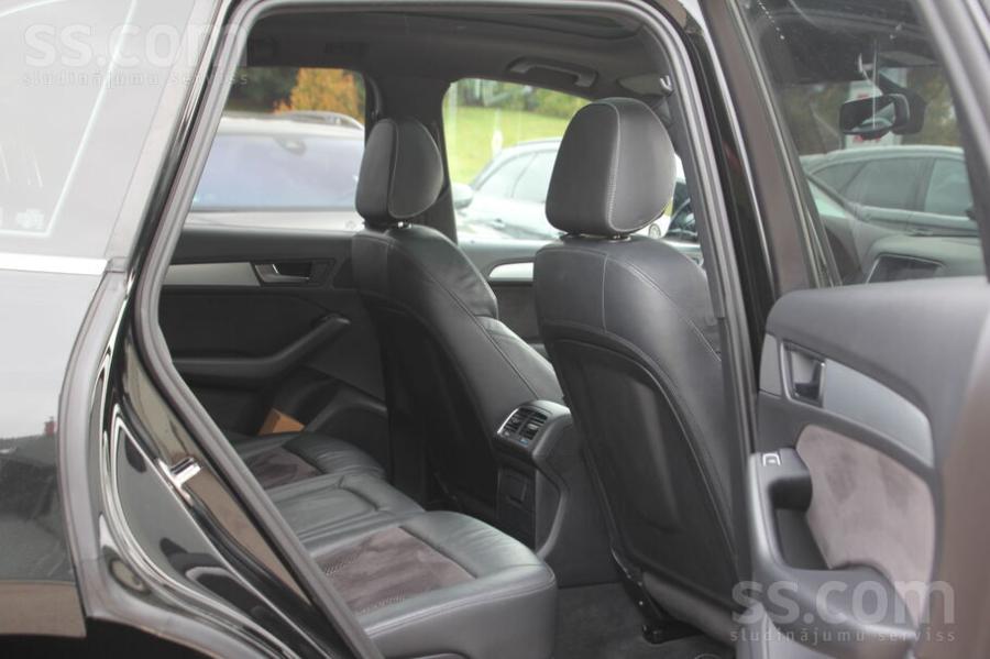 Black Audi Q5 2015 in Tukums, with an engine capacity of 3.00 L and mileage of 282 thousand km for 12800 €, photo 16 on AUTOMOTO.COM.LV