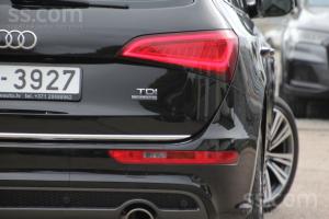 Black Audi Q5 2015 in Tukums, with an engine capacity of 3.00 L and mileage of 282 thousand km for 12800 €, photo 17 on AUTOMOTO.COM.LV