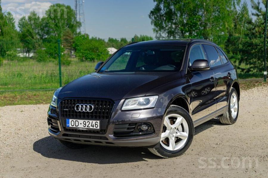 Black Audi Q5 2016 in Riga, with an engine capacity of 3.00 L and mileage of 0 thousand km for 14500 €, photo 1 on AUTOMOTO.COM.LV