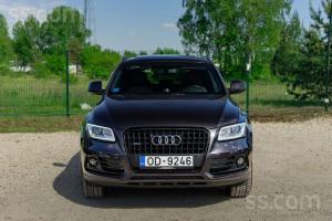 Black Audi Q5 2016 in Riga, with an engine capacity of 3.00 L and mileage of 0 thousand km for 14500 €, photo 2 on AUTOMOTO.COM.LV
