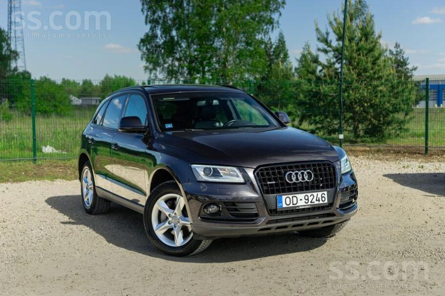Black Audi Q5 2016 in Riga, with an engine capacity of 3.00 L and mileage of 0 thousand km for 14500 €, photo 3 on AUTOMOTO.COM.LV