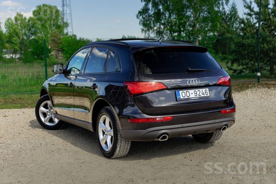 Black Audi Q5 2016 in Riga, with an engine capacity of 3.00 L and mileage of 0 thousand km for 14500 €, photo 4 on AUTOMOTO.COM.LV