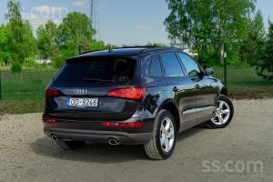 Black Audi Q5 2016 in Riga, with an engine capacity of 3.00 L and mileage of 0 thousand km for 14500 €, photo 6 on AUTOMOTO.COM.LV