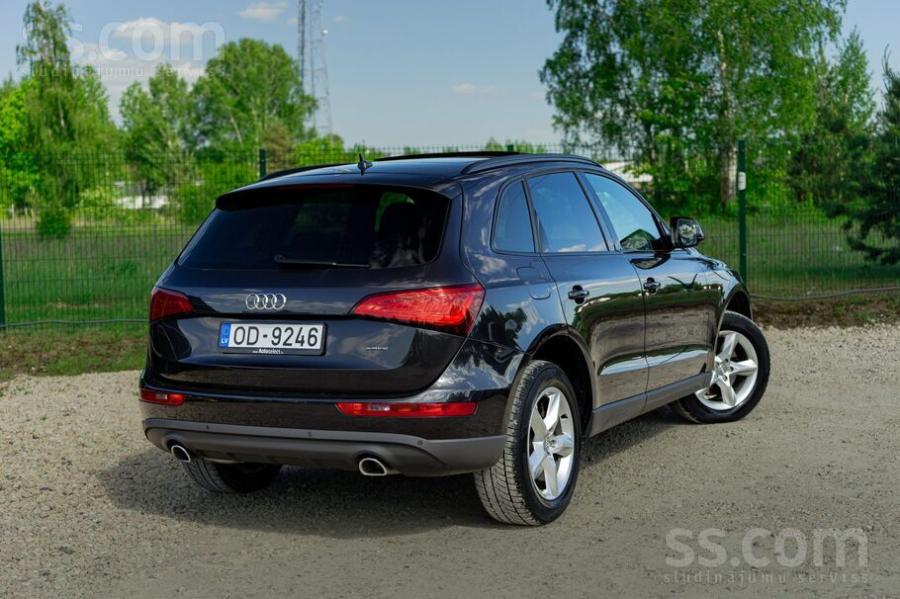 Black Audi Q5 2016 in Riga, with an engine capacity of 3.00 L and mileage of 0 thousand km for 14500 €, photo 6 on AUTOMOTO.COM.LV