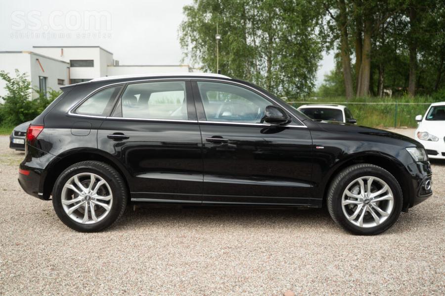 Black Audi Q5 2016 in Liepaja, with an engine capacity of 2.00 L and mileage of 22 thousand km for 13900 €, photo 4 on AUTOMOTO.COM.LV